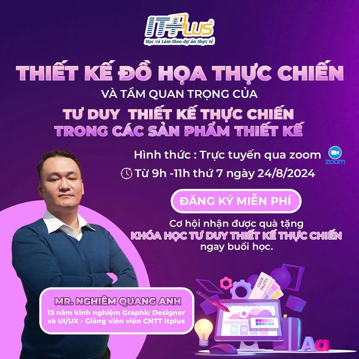 [ONLINE] WORKSHOP: THIẾT KẾ ĐỒ HỌA THỰC CHIẾN VÀ TẦM QUAN TRỌNG CỦA TƯ DUY THIẾT KẾ THỰC CHIẾN ...
